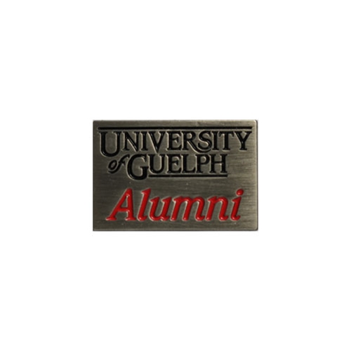 University of Guelph Bookstore - Stainless Steel Alumni Pin