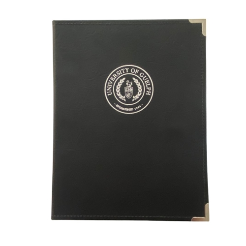 University of Guelph Bookstore - Silver Horse Crest Daytona Pad Holder