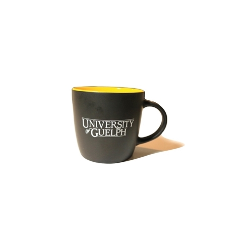 University of Guelph Bookstore - Gold 12oz Cafe Mug