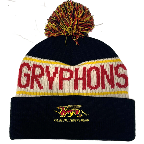 University of Guelph Bookstore - Gryphons Knit Pom Toque