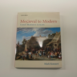University of Guelph Bookstore - MEDIEVAL TO MODERN. EARLY MODERN EUROPE