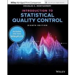 University of Guelph Bookstore - INTRODUCTION TO STATISTICAL QUALITY ...