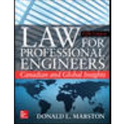 University of Guelph Bookstore - LAW FOR PROFESSIONAL ENGINEERS