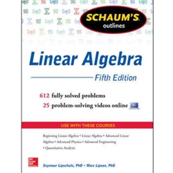 University of Guelph Bookstore - Schaum's Outline of Linear Algebra ...