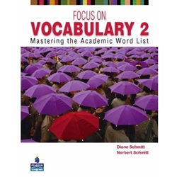 University of Guelph Bookstore - Focus on Vocabulary 2 2/e Student Book ...