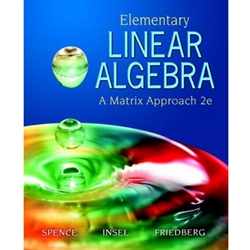 University of Guelph Bookstore - Elementary Linear Algebra