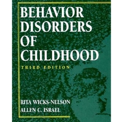 University of Guelph Bookstore - Behavior Disorders in Childhood