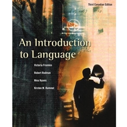 University of Guelph Bookstore - An Introduction to Language