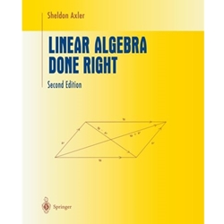 University of Guelph Bookstore - Linear Algebra Done Right