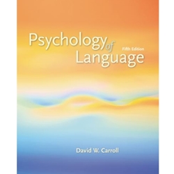 University of Guelph Bookstore - Psychology of Language