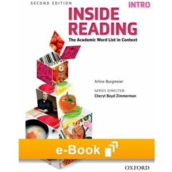 University of Guelph Bookstore - Inside Reading 2E Intro Student E-Book